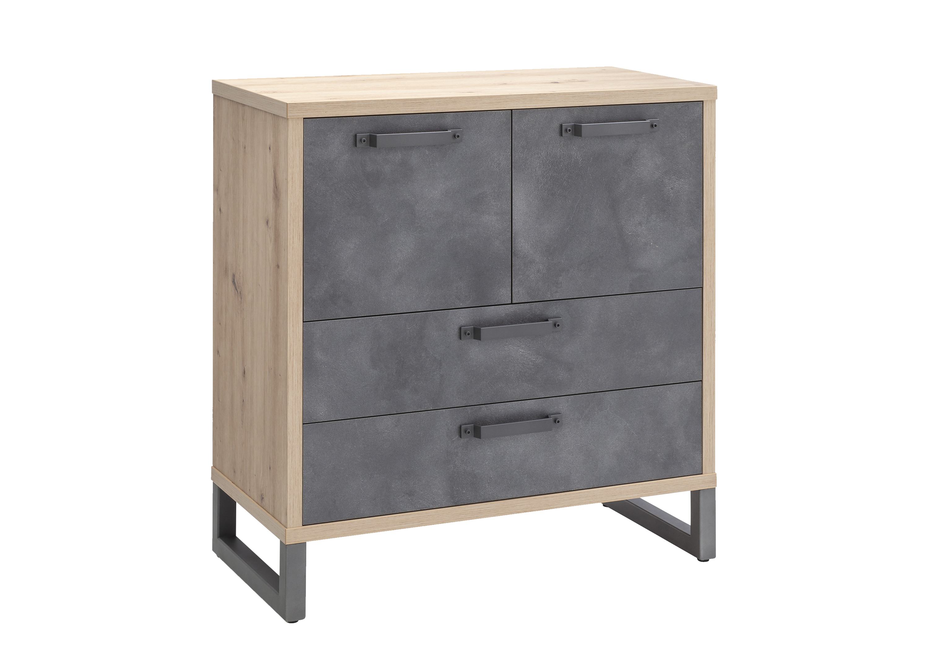 Commode FLASH Avec 2 Portes - Oak | Kitea Maroc