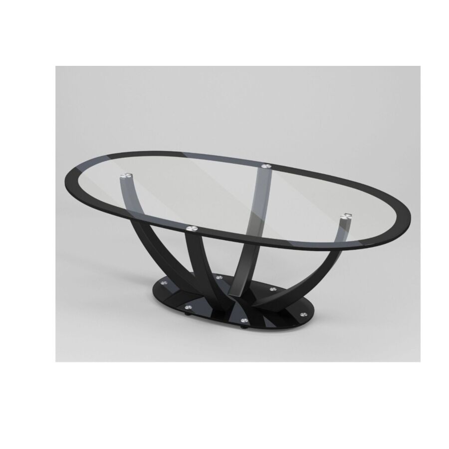 Table De Réunion SHIRAZ - Noir | Kitea Maroc