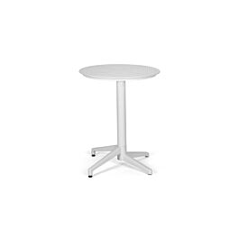 Table MOON Ronde Pliable - Blanc | Kitea Maroc