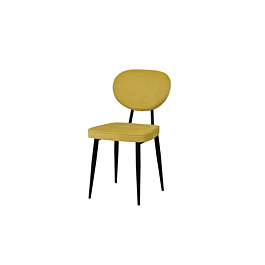 Chaise ZADI - Moutarde | Kitea Maroc