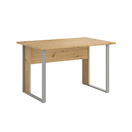 Bureau START UP 120x80x73cm - Chêne/ Gris | Kitea Maroc