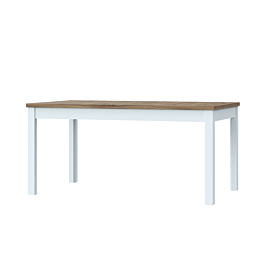 Table à Manger Extensible LEWISVILLE - Beige / Crème | Kitea Maroc