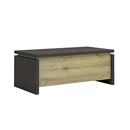 Table basse RELEVABLE BAXTER - Chêne | Kitea Maroc