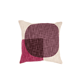 Coussin Décoratif Abstrait 45x45cm - Multicouleur | Kitea Maroc