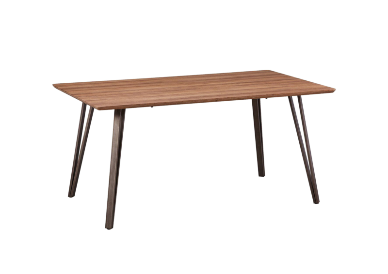 Set Table À Manger JOCELINE Avec 8 Chaises - Marron | Kitea Maroc